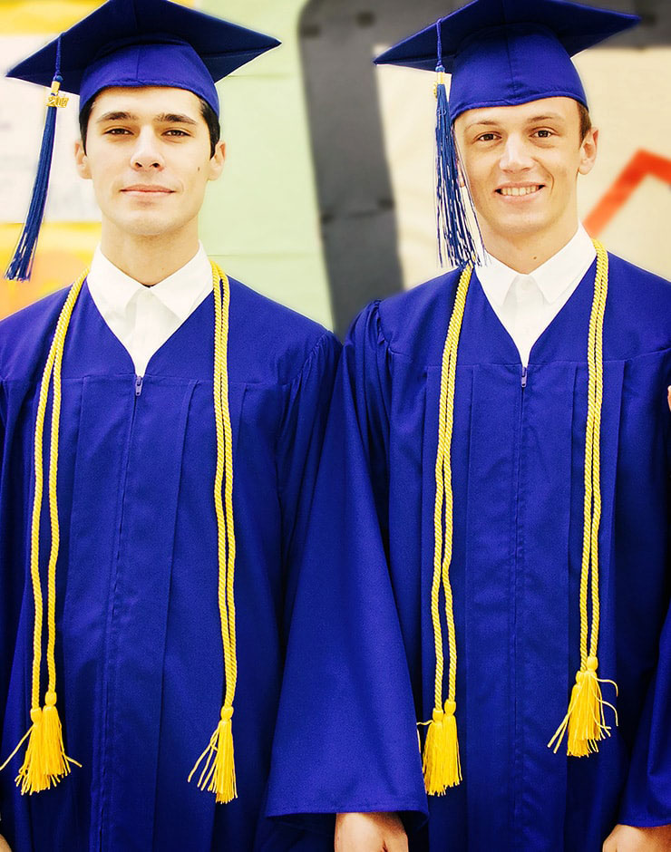 Double Honor Cord One Color – Graduation World