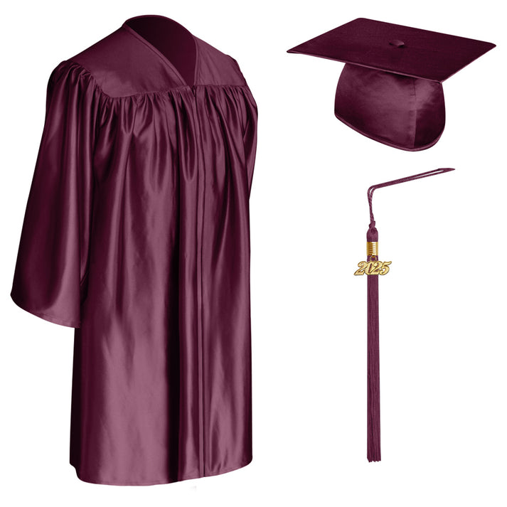 Maroon Child Graduation Cap, Gown & Tassel – Graduation World