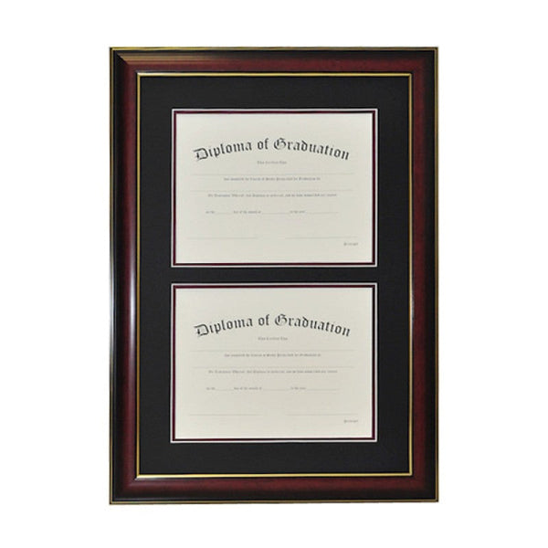 Double Document Diploma Frame | University | Graduation World