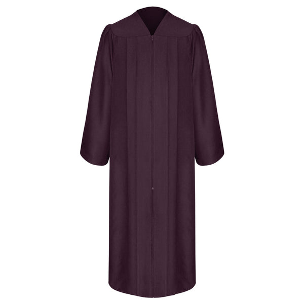 Matte Maroon Graduation Gown|High School – Graduation World